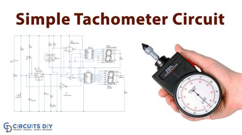 Simple Tachometer Circuit CD IC