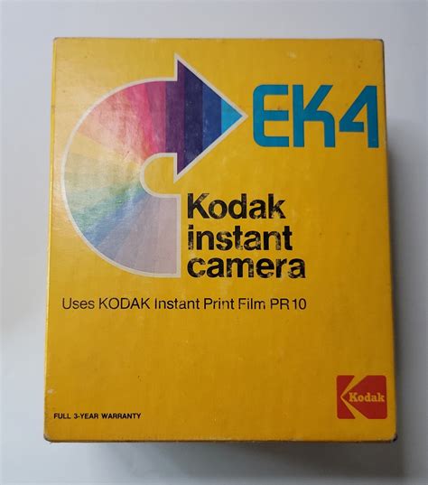 Kodak Colorburst Kodak Ek 4 Etsy