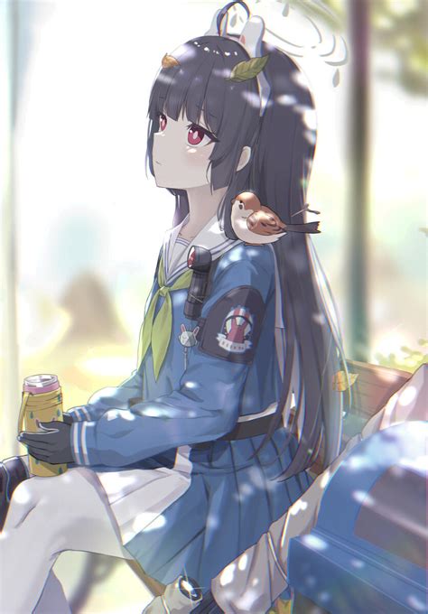 二次元图鉴 蔚蓝档案霞泽美游壁纸美图第743辑 哔哩哔哩