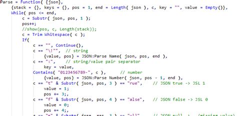 Fast Json Parsing Using Pattern Matching Jmp User Community