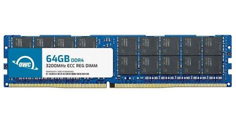 owc 64gb ddr4 3200 mhz rdimm memory module owc3r2d42r464gb bandh