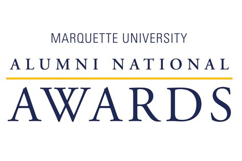 Alumni National Awards 2025 Marquette Alumni And Friends Honored For