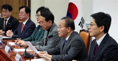윤재옥 야당의 쌍특검법 강행 비판아주 나쁜 총선용 법안