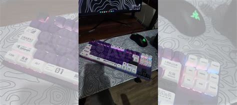 Механическая клавиатура keyrox tkl фиолетовая купить в Семендере с ...