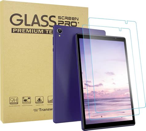 Transwon For T10 T10m 2pcs Tempered Glass Screen