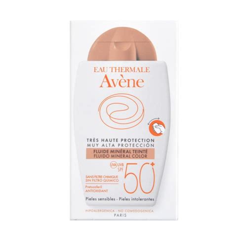 Avene Fluido Mineral Con Color Fps50 40ml Mx