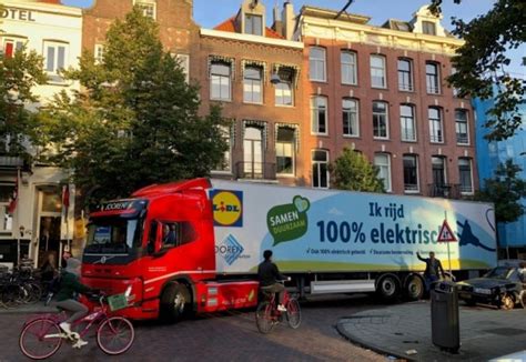 Netherlands Lidl Switches To Electric Distribution Before 2030