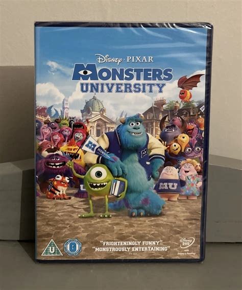 Monsters University Dvd Disney Pixar Frighteningly Funny New