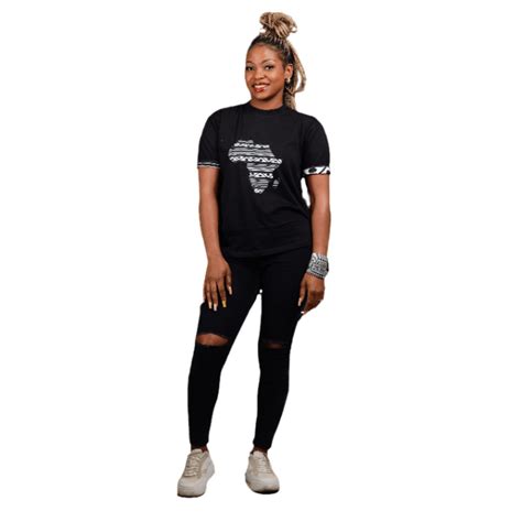 Black Xhosa Africa Map Shirt By Tribe Afrique