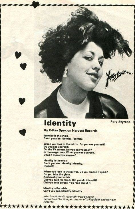 X Ray Spex Identity 1978 Radio Citt Aperta