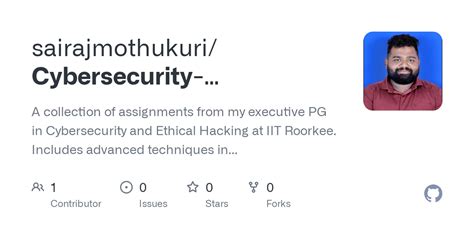 Github Sairajmothukuricybersecurity Assignments A Collection Of