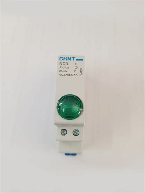 Chint Green Led Indicator 230v Din Securerite