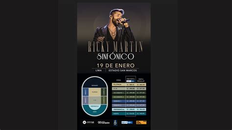 Ricky Martin En Lima ¿cómo Y Dónde Comprar Las Entradas Para El Concierto