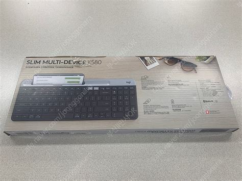 로지텍 K580 슬림 멀티 디바이스 무선 키보드 영문자 키보드마우스스피커 중고나라
