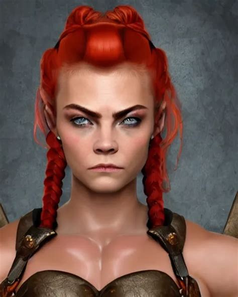 Red Headed Female Dwarf