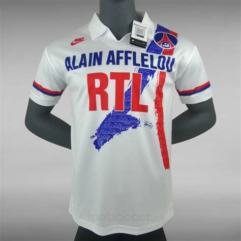 Maillot PSG Retro Vintage 1995 1996 Domicile Foot Soccer Pro