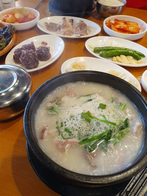 수육과 순대 포함 단돈 9000원 순대국밥 용인시 처인구 역북동 든든한 가성비 국밥 맛집 네이버 블로그