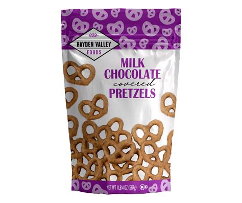Hayden Valley Hayden Valley Foods Milk Chocolate Covered Pretzels 20