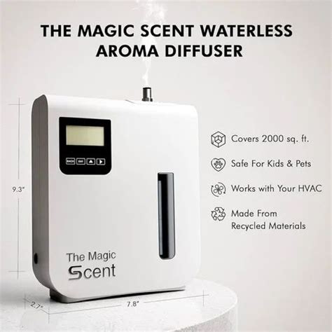 Metal Oval Smart Scent Diffuser White Green At ₹ 12000 Piece In New