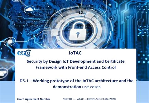 Iotach2020 On Linkedin H2020 Research Iotsecurity
