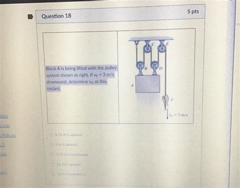 Solved m shown at right If vF m s nward determine vλ at Chegg