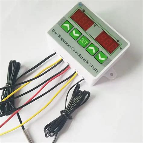 Zfx St Intelligent Thermostat Switch Dual Temperature Dual Control Electronic Temperature