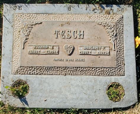 William Ferdinand Tesch 1880 1954 Find A Grave Memorial