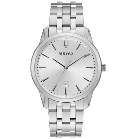 Reloj Plata Bulova Para Caballero