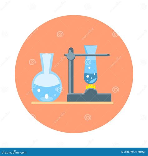Flask Chemistry Check Mark Icon Simple Color Vector Elements Of Stinks Icons For Ui And Ux