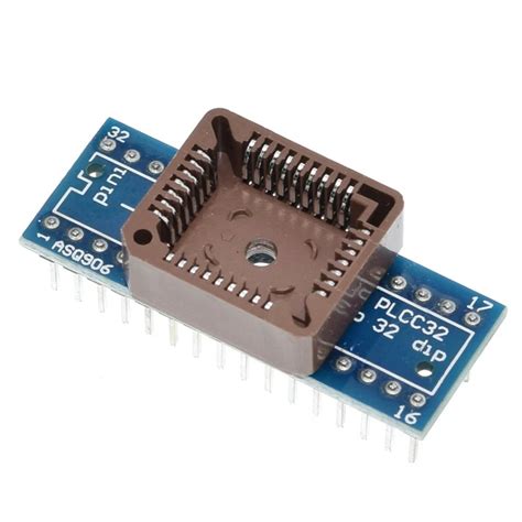 Probots PLCC32 To DIP32 SMD IC Adapter Programmer Socket Buy Online India