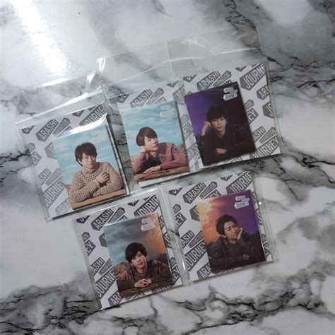 嵐 ARASHI 團體 櫻井翔 松本潤 大野智 二宮和也 相葉雅紀 冰箱貼 磁鐵 20周年展覽 嵐展周邊 蝦皮購物