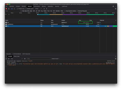 Provisional Headers Are Shown In Devtools Network Panel When Making Request From Dedicated Web