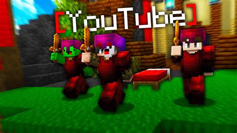 Unnicked Hypixel Bedwars With Youtube Ranks Youtube