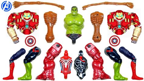 Merakit Mainan Hulk Smash Venom Sirenhead Spiderman YouTube