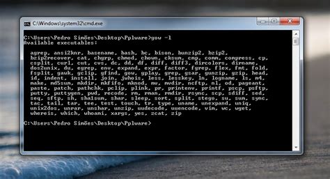 Gow Comandos Linux No Seu Windows