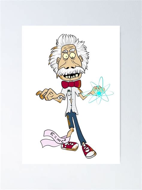 Science Zombie Physics Poster By Miganbb Redbubble