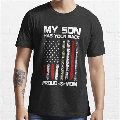 My Son Has Your Back Proud Army Mom T Shirt For Sale By Casanblanca
