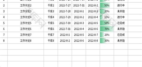 学习工作计划表excel模板千库网excelid：176275