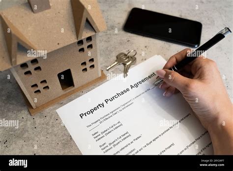 Real Estate Purchase Property Agreement First Home Dream Property