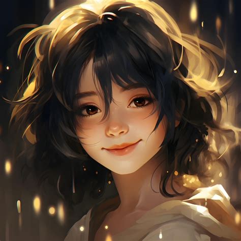 Premium Ai Image Full Face Potrait Of An Beautiful Anime Girl