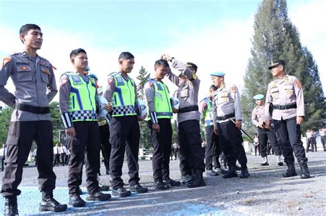 RRI Co Id Propam Polres Bener Meriah Cek Sikap Tampang Dan