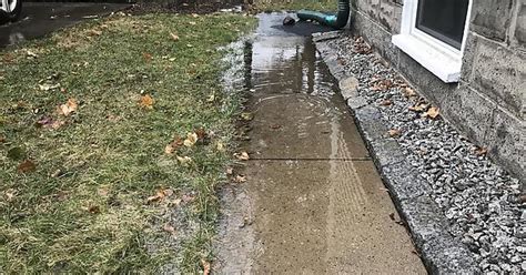 Water Issue Rain Water Pools Near Foundation Causing Dampness In
