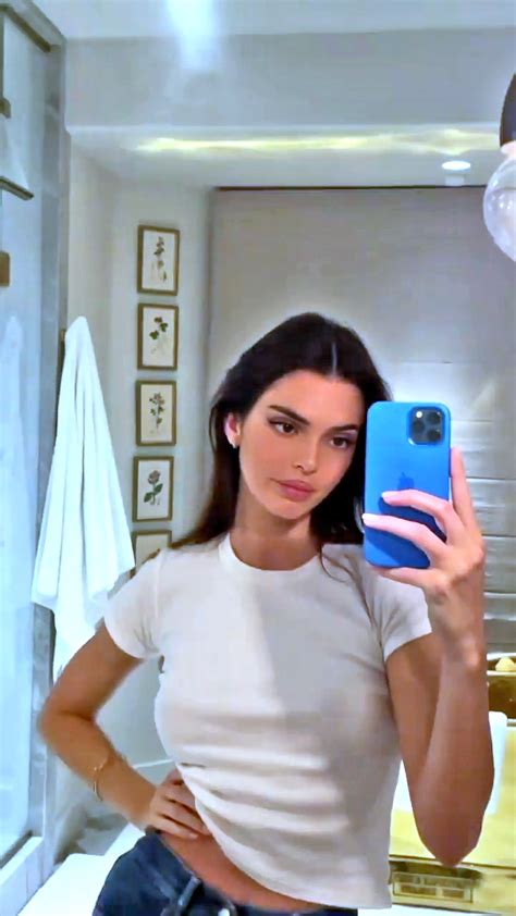 Kendall Jenner Sheer T Shirt 10 DrunkenStepFather Com