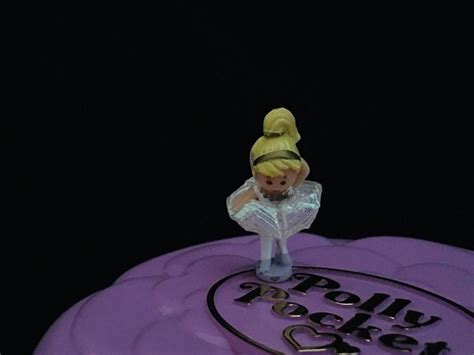 Vintage Bluebird Polly Pocket 1993 Ballerina Polly Compact Etsy