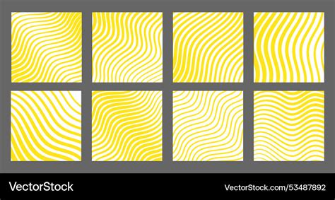 Noodle Pattern Poster Royalty Free Vector Image