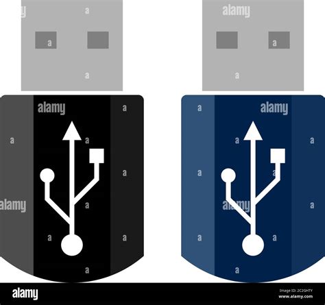 Usb Flash Drive Icon Vector Art Illustration Stock Vector Image Art Alamy