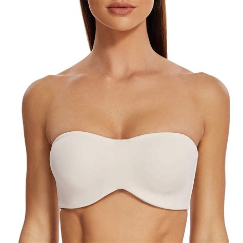 Meleneca Womens Strapless Bra Minimize And Smooth For Large Bust