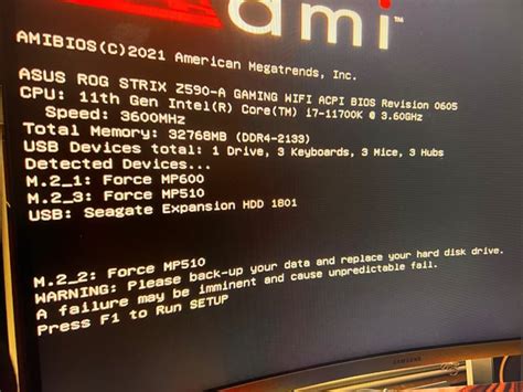 Got This Error On A Nvme Drive Storage Drive I Kept My Games On