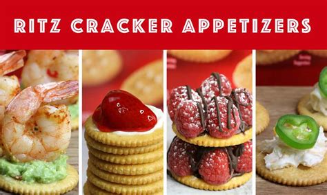 Easy RITZ Cracker Appetizers Recipe With Video TipBuzz