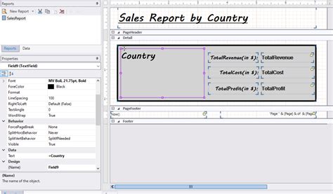 Integration With Flexreport Dataengine For Net Standard Componentone